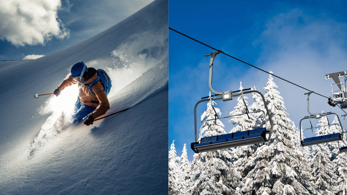 Skiing and chair lift – Planet Venture Discoveries